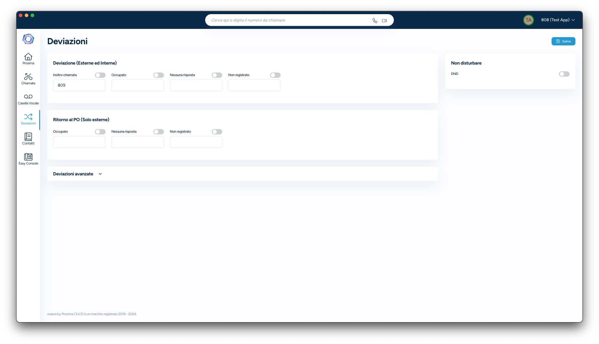 Easy UC – Deviazioni – Wiki Proxima